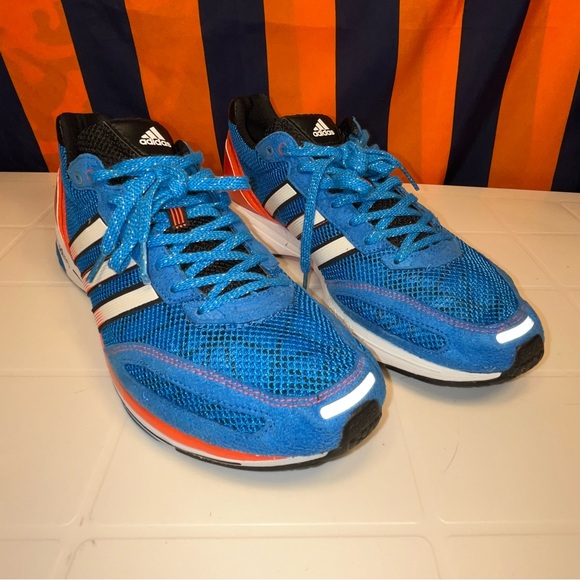 adidas | Shoes | Adidas Adizero Adios 2 Mens Running Shoes Blueorange ...